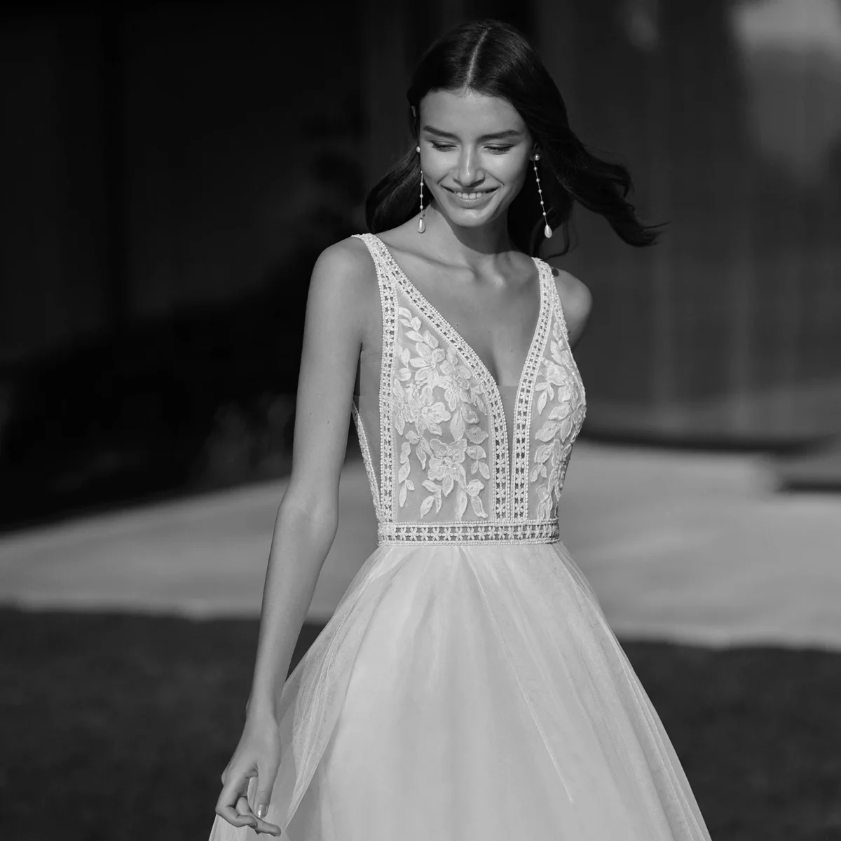 ROSA CLARÁ – Indigo Brautkleid | Lin-Riehl Das Hochzeitshaus